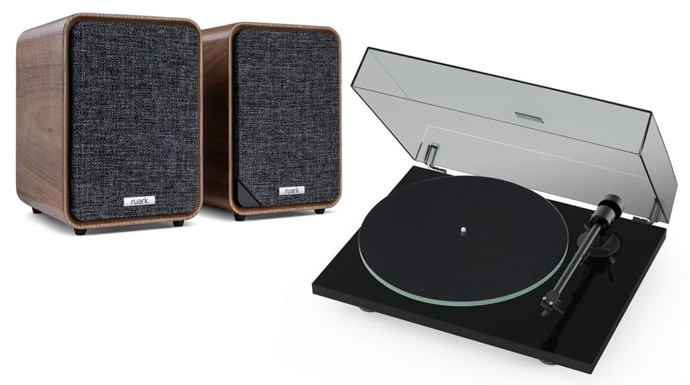 Project T1 EVO Turntable Black Plus Ruark MR1 Combination | HiFix The ...